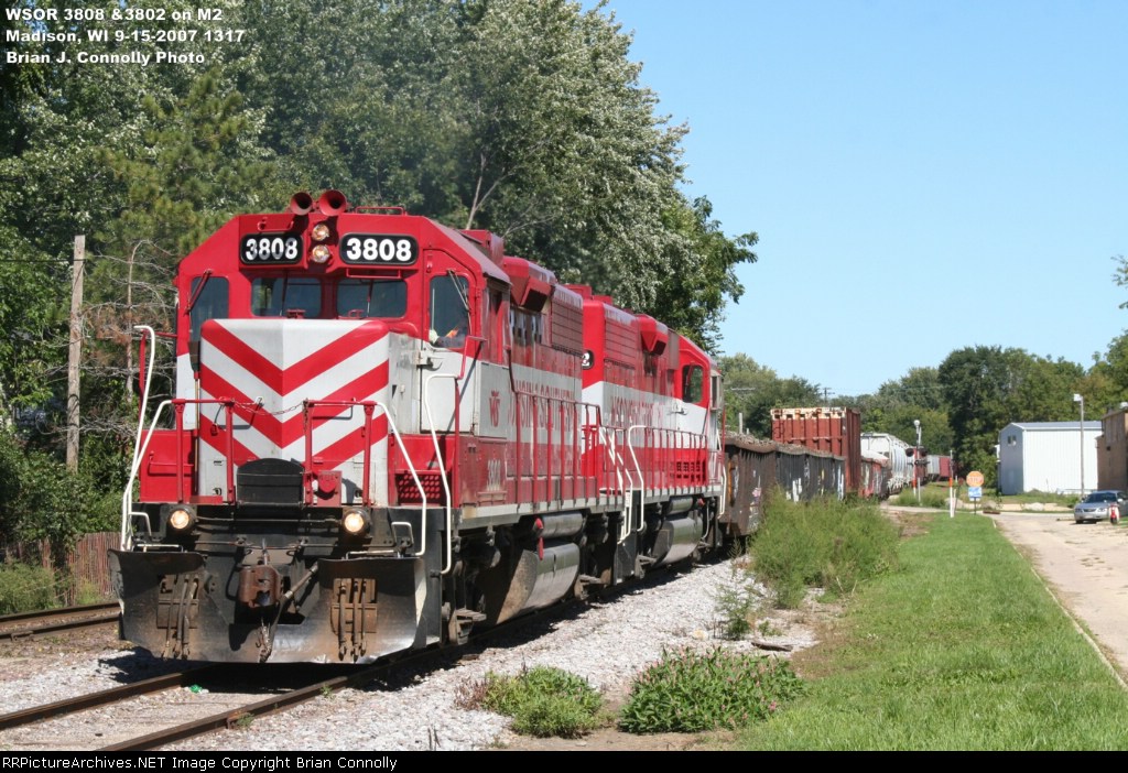 WSOR 3808 & 3802 on M2